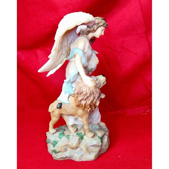 Sansco | Accents | Vintage Sansco 995 Collection Angel With Lion And ...